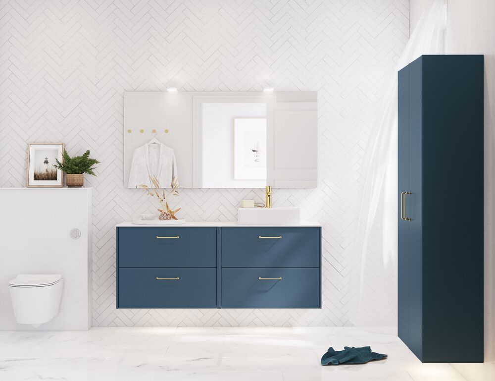 Vanity unit with 2 drawers » T07-1016 | Dansani